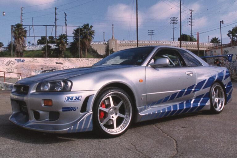 Os carros do Brian em "Velozes e Furiosos"